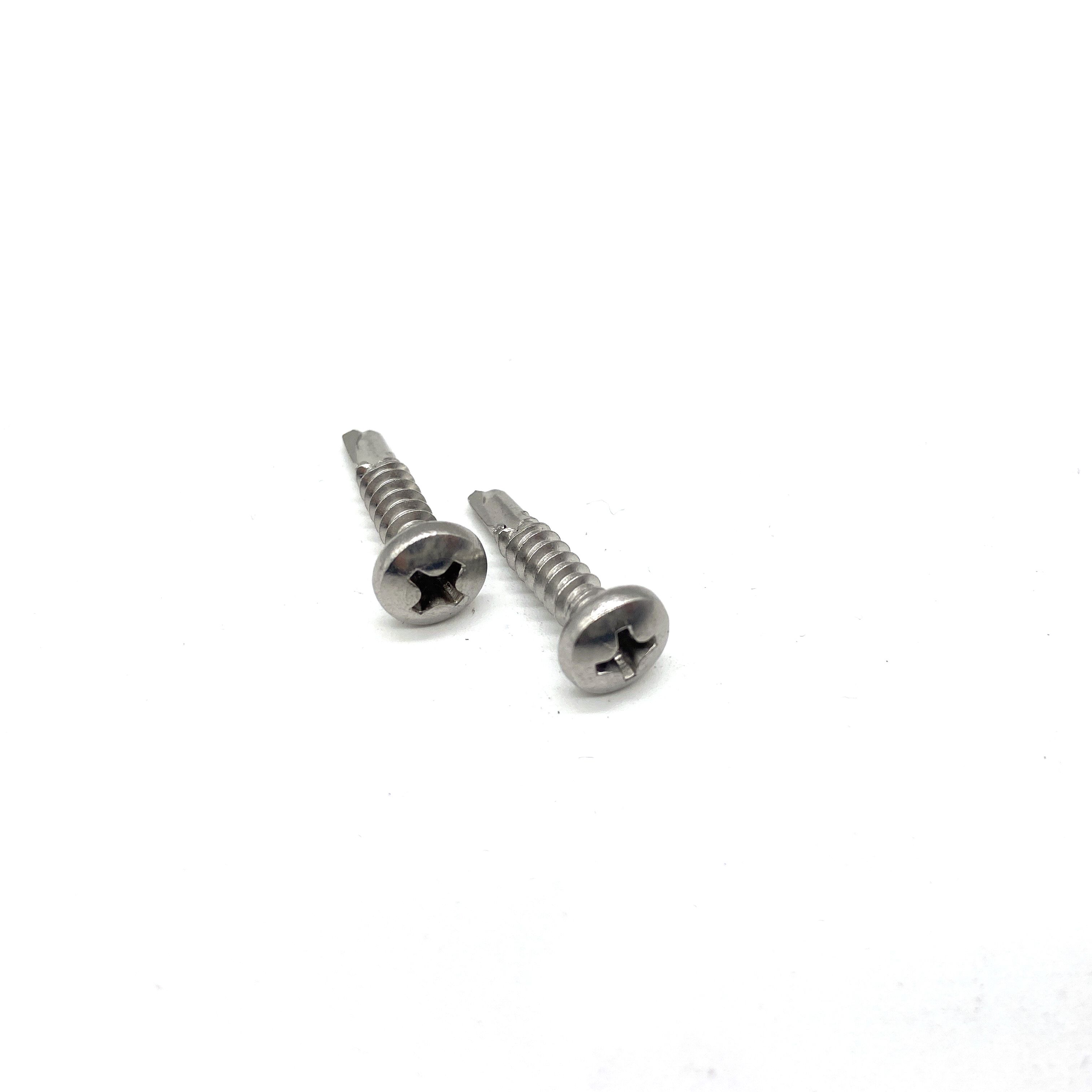 Stainless Cross Recessed Pan Head Philips Drive Self Drilling Screw ...